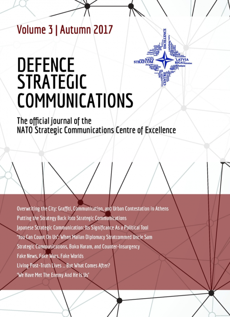 Putting the strategy back in strategic communications – J Michael Waller